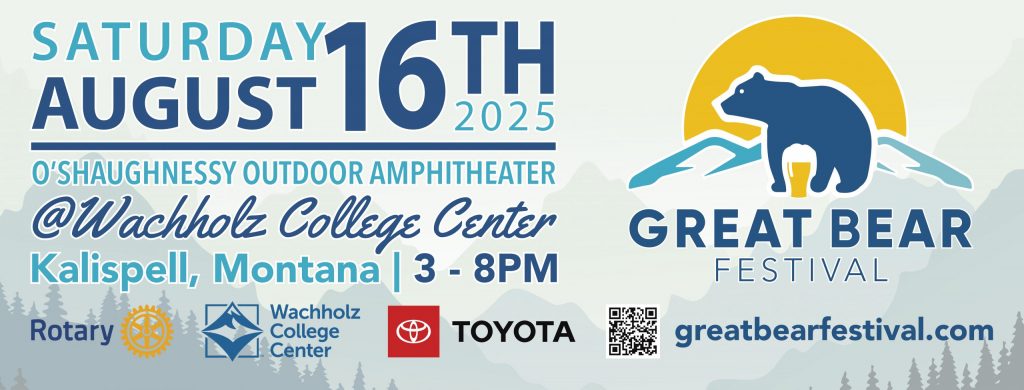 Great Bear Festival | Kalispell, MT | Depot Park | Aug. 5th 2023